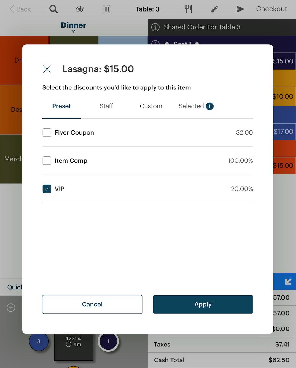 Discounts and Service Charges for Customers with the 12.0.0 POS Update