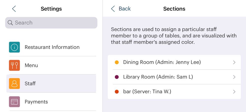 How Do I Assign Staff to Sections?