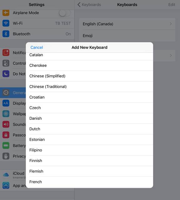 How Do I Print Non English Characters on Kitchen Tickets?