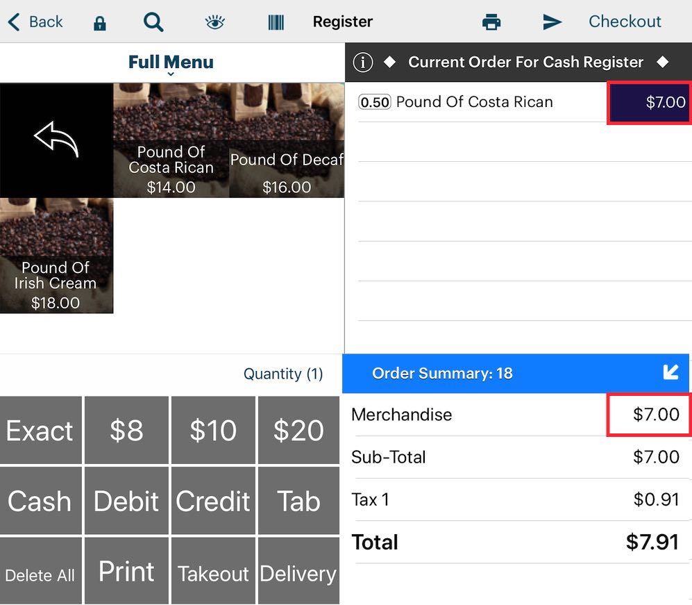 How To Sell Items by Weight