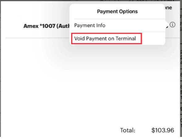 How to Void a Payment with the Move/5000
