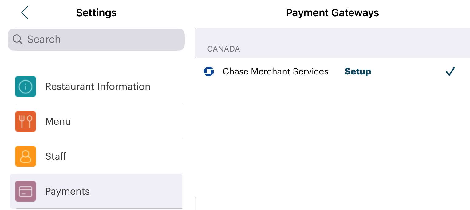 How to Set Up a Chase Move/5000 in Semi-Integrated Mode