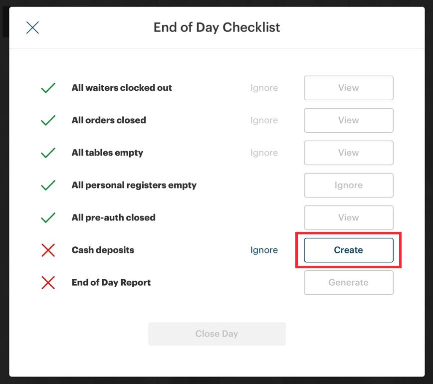 How to Complete Your End of Day Cash Deposit
