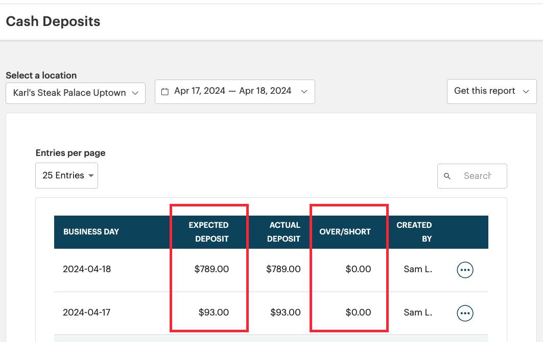 How to Complete Your End of Day Cash Deposit