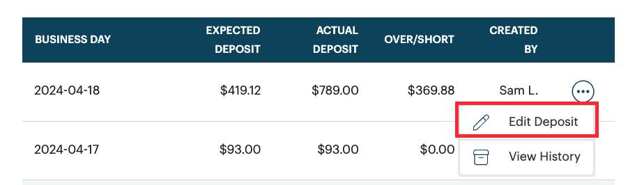 How to Complete Your End of Day Cash Deposit