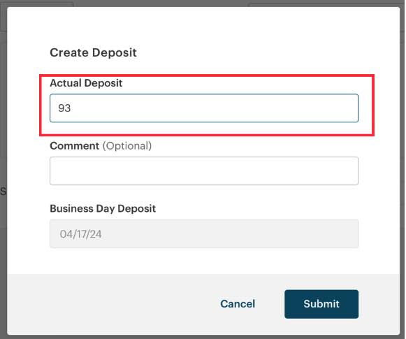 How to Complete Your End of Day Cash Deposit