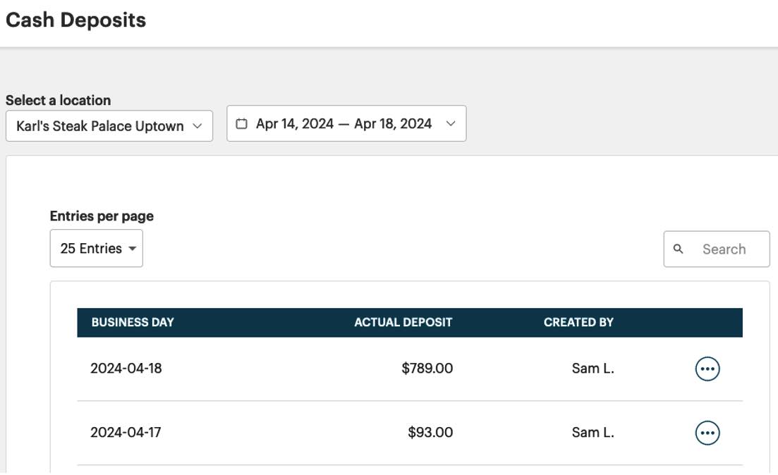 How to Complete Your End of Day Cash Deposit