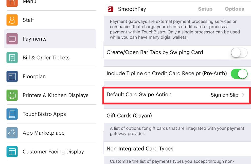 How Do I Take a Sign on Screen Payment with TouchBistro Payments Using ...