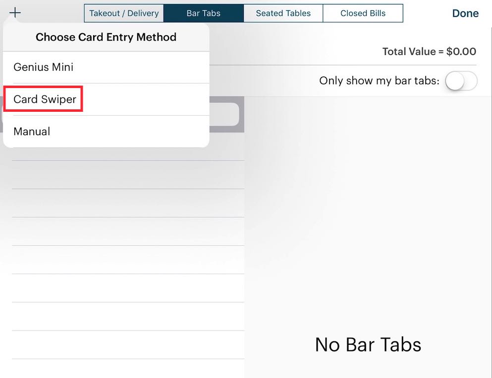 How to Perform Zero Auth Bar Tab Transactions with TSYS