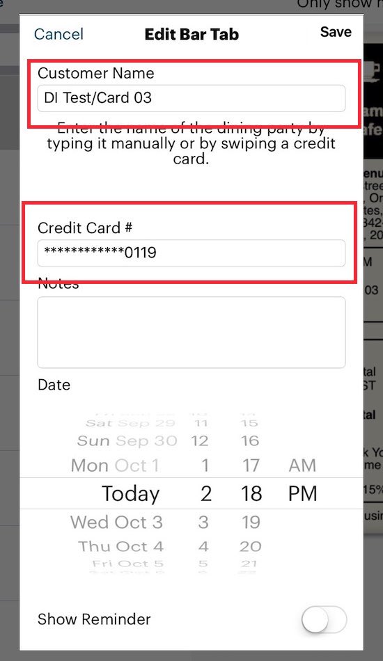 How to Perform Zero Auth Bar Tab Transactions with TSYS