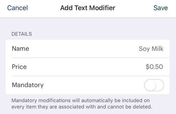 How Do I Set Up Item Modifiers in the POS-based Platform?