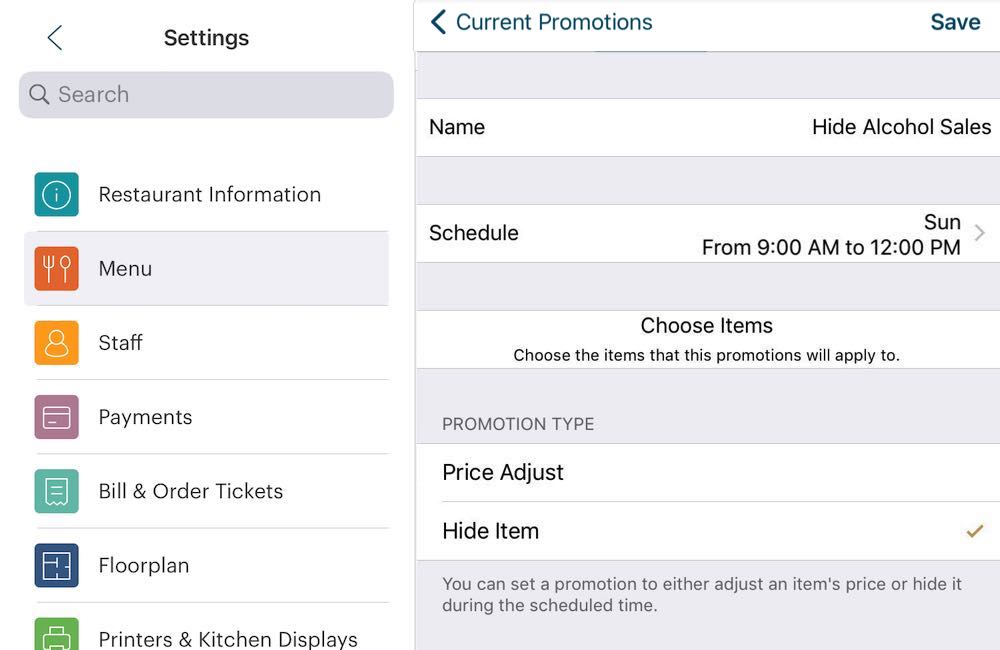 How to Set Up Promotional Pricing in TouchBistro POS
