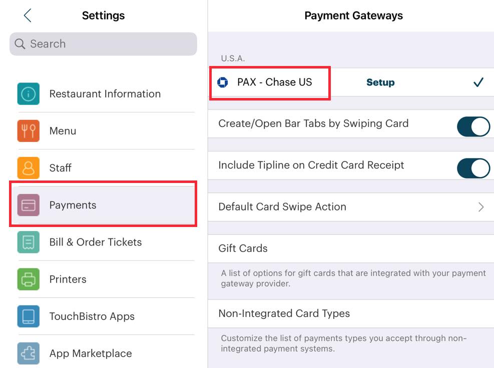 Setting Up Your PAX Payment Terminals for Chase USA