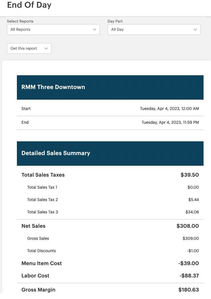 How to Open Your Restaurant and How to Perform Your End of Day