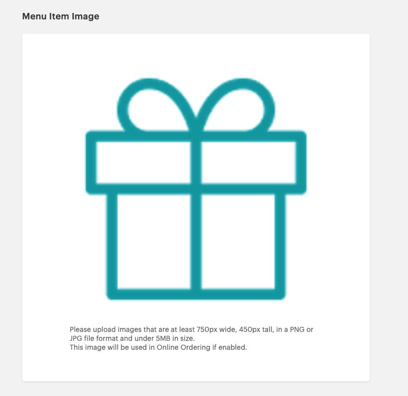 How to Add Gift Cards to Your Menu via Cloud