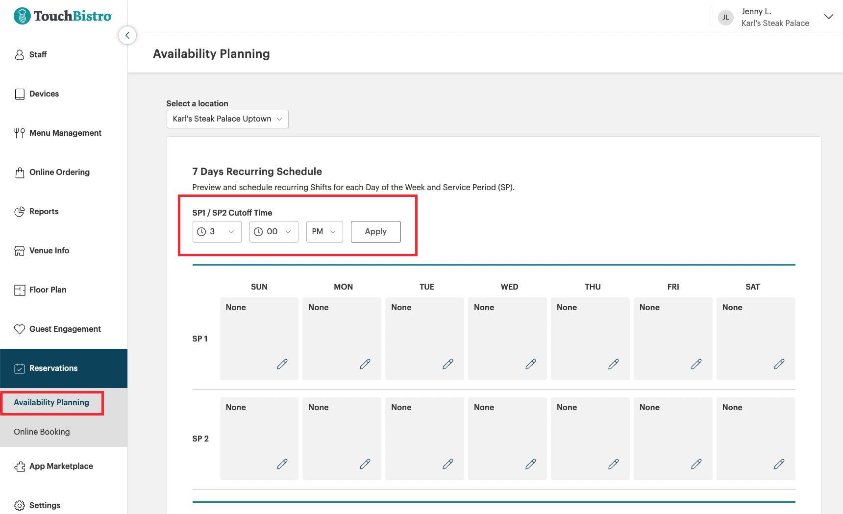 Setting Up Reservations On Cloud - Availability Planning