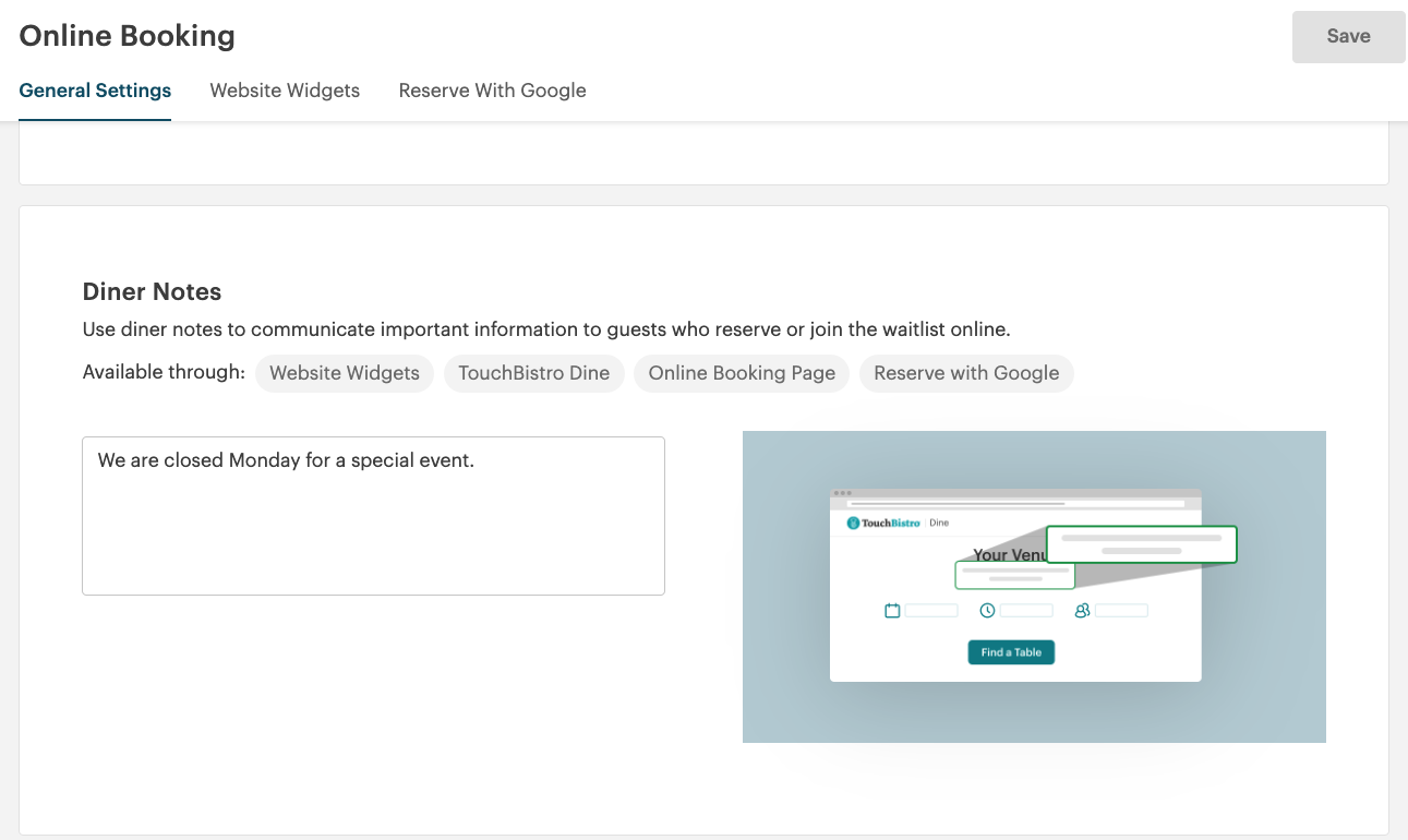 Setting Up Reservations On Cloud - Online Booking