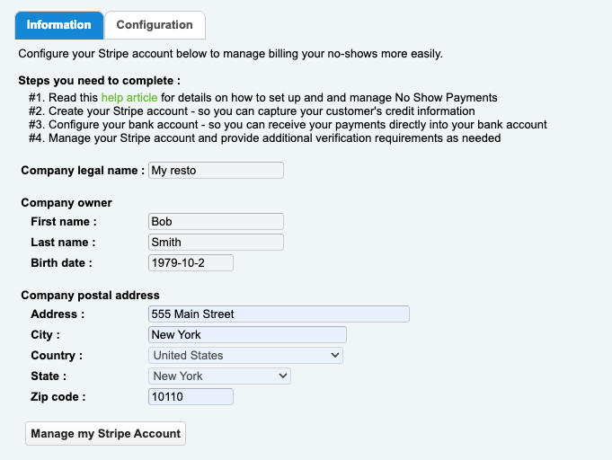 Setting Up Reservations On Cloud - Set Up on the Web App