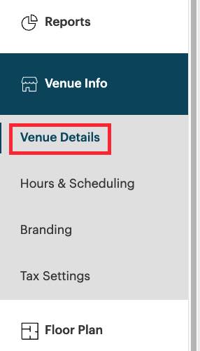 How Do I Use My Venue Details Screen in Cloud?