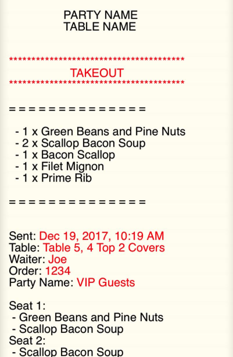 How to Set Up Your Bill and Order Tickets