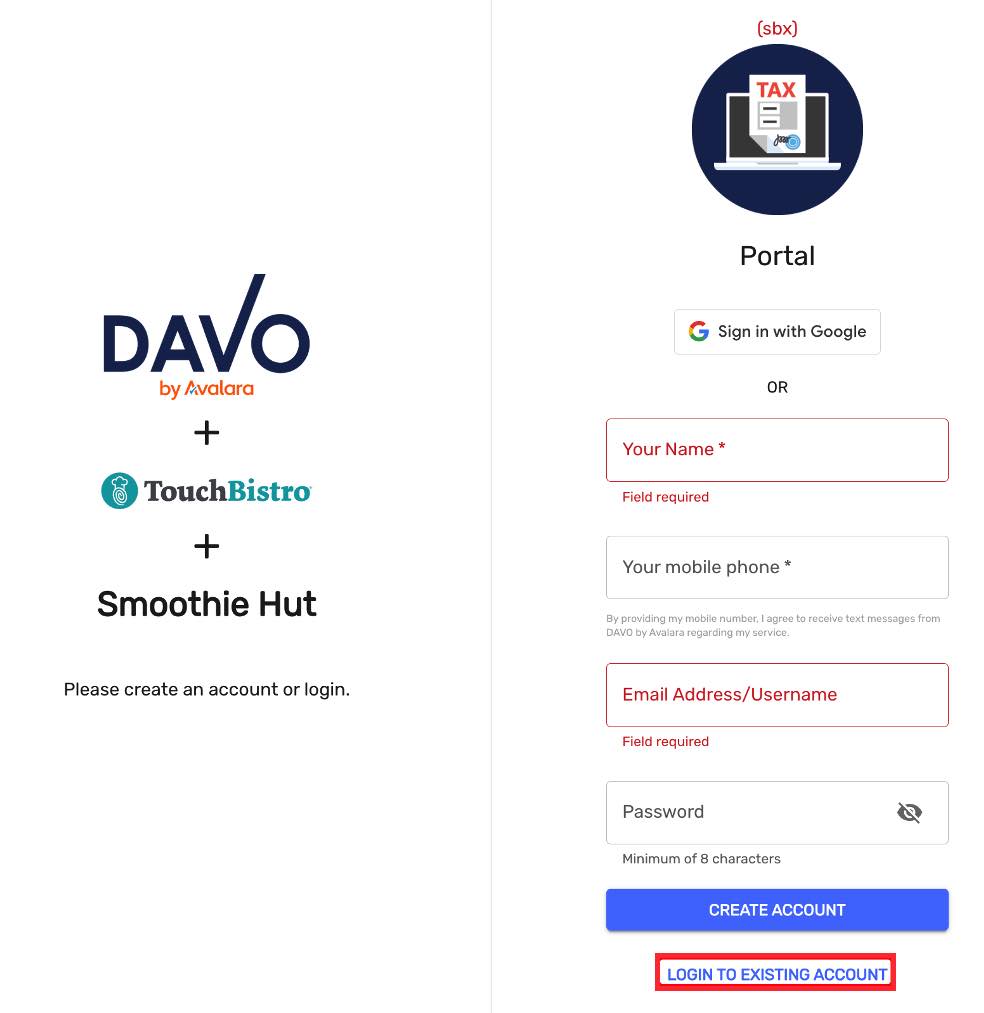 Integrating with DAVO by Avalara