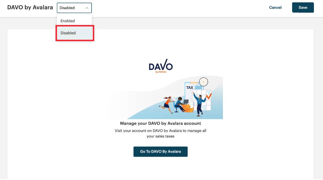 Integrating with DAVO by Avalara
