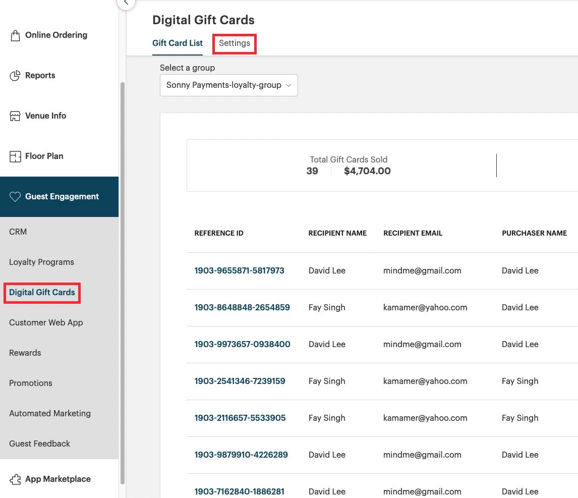 How Do I Set Up Digital Gift Cards?