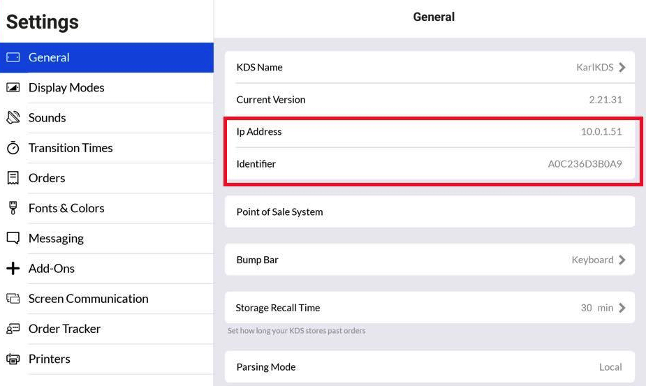 Setting Up TouchBistro KDS Powered by Fresh