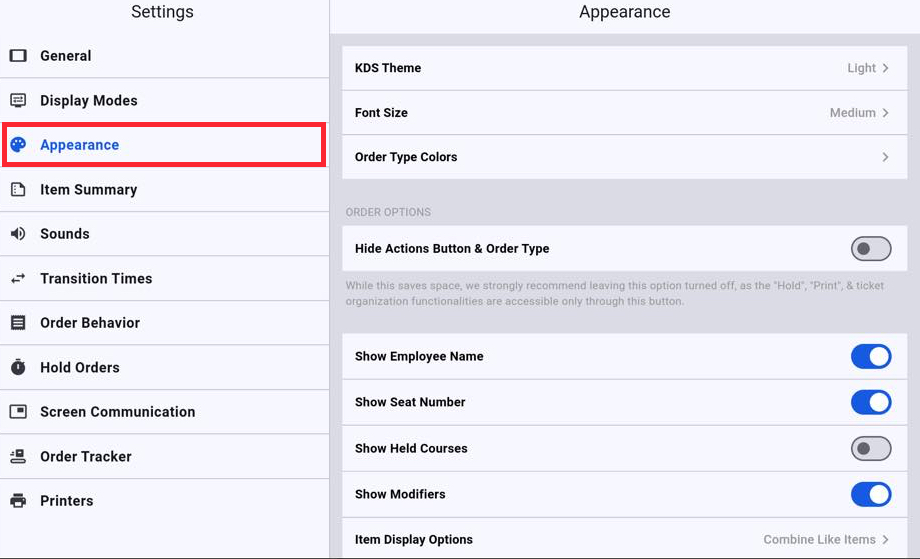 Using TouchBistro KDS Powered by Fresh