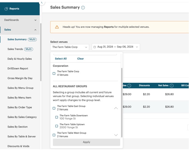 How to Navigate the Cloud Site for Multi-Location Restaurants