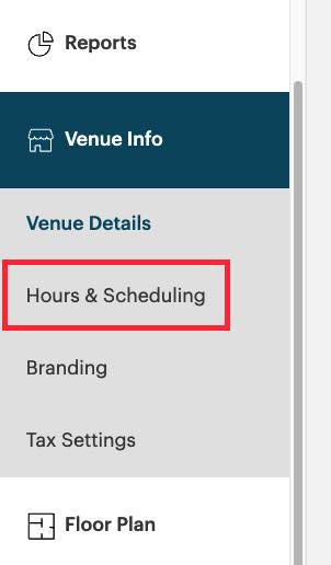 How Do I Set Up My Venue's Hours & Scheduling?