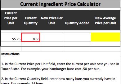 How To Average Per Unit Costs For New Stock