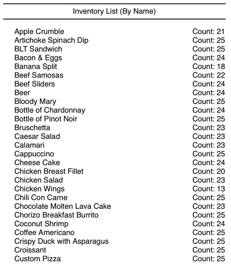 How Do I Generate Menu Reports?