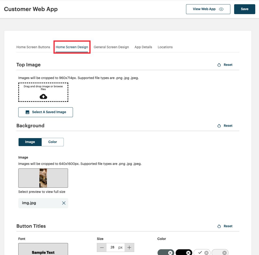 How To Set Up Your Customer Web App