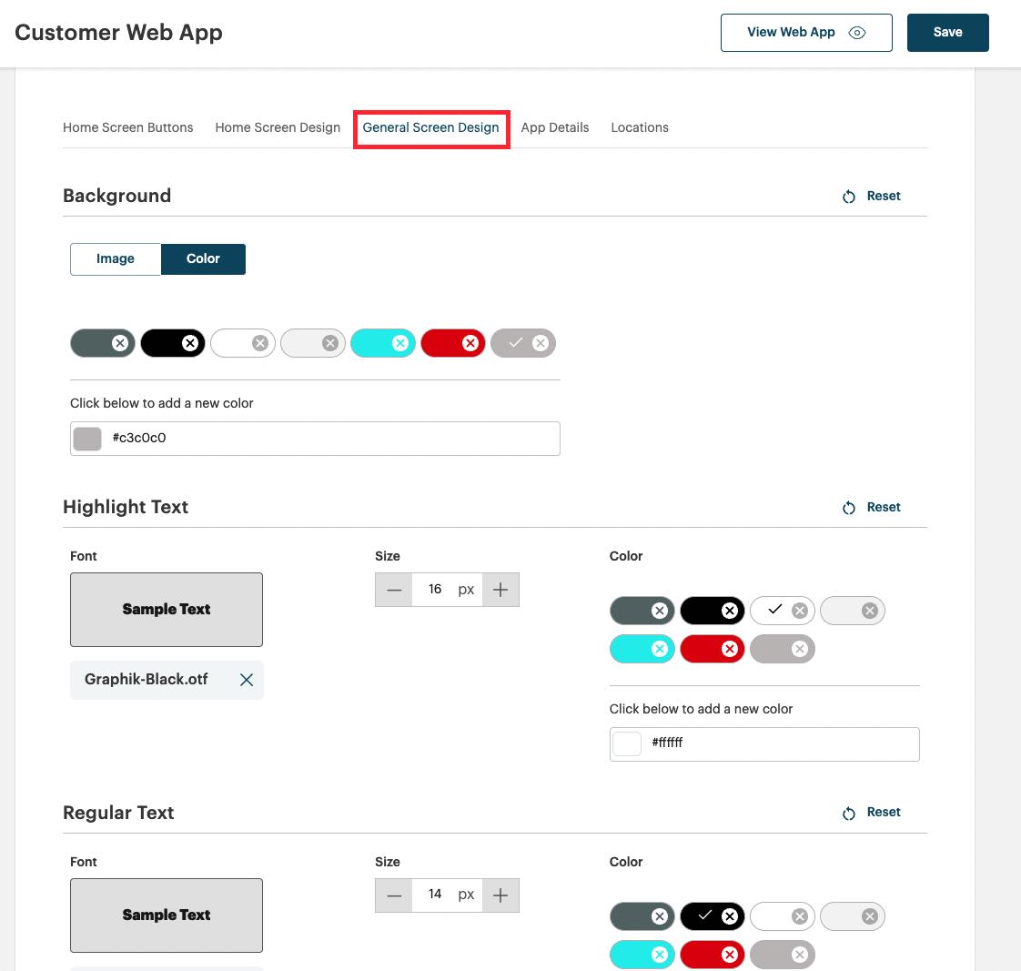 How To Set Up Your Customer Web App
