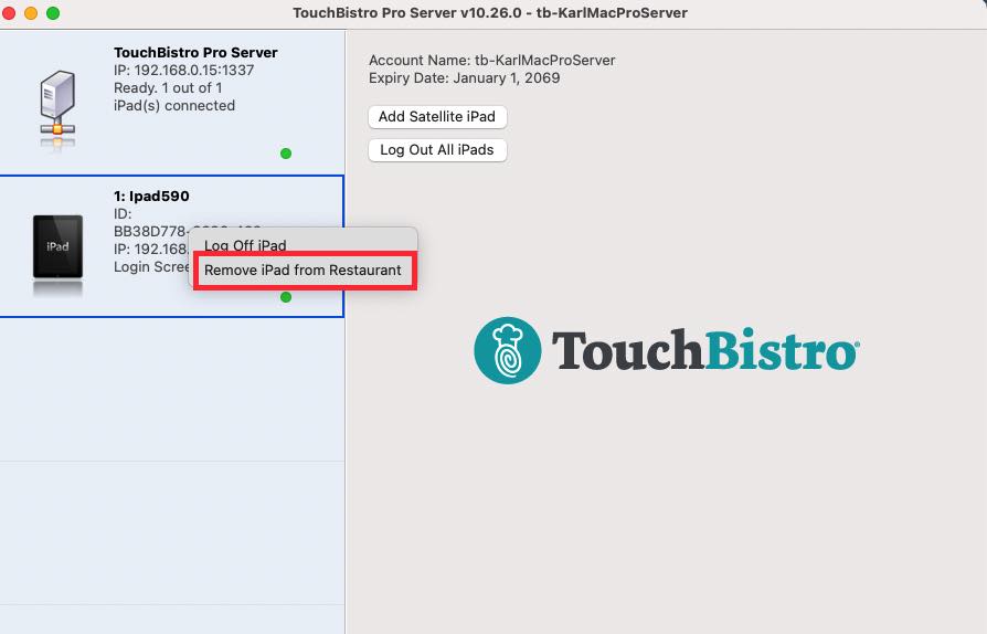 Adding iPads to an Existing Restaurant using a Mac Pro Server