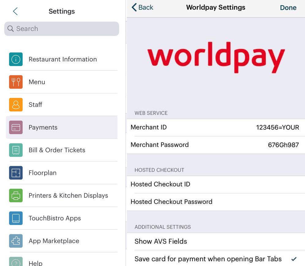 How Do I set Up Swipers and Hosted Pay for WorldPay?