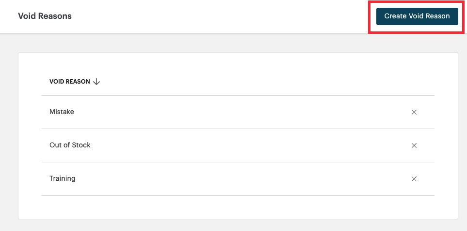 How to Set Up Voids in Cloud Menu