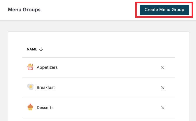 How to Set Up Menu Groups and Add Menu Items
