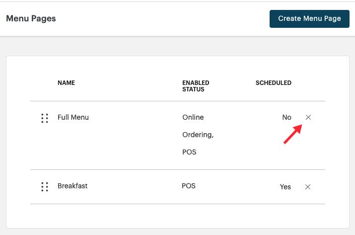 How to Set Up Menu Pages in Cloud Menu