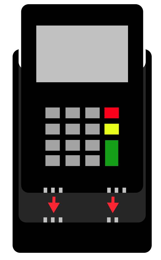 How Do I Set Up the Moby 8500 in Its Dock?