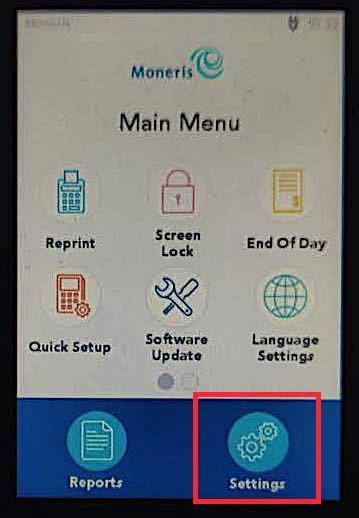 Setting Up Your Moneris Move/5000 or V400M Payment Terminal