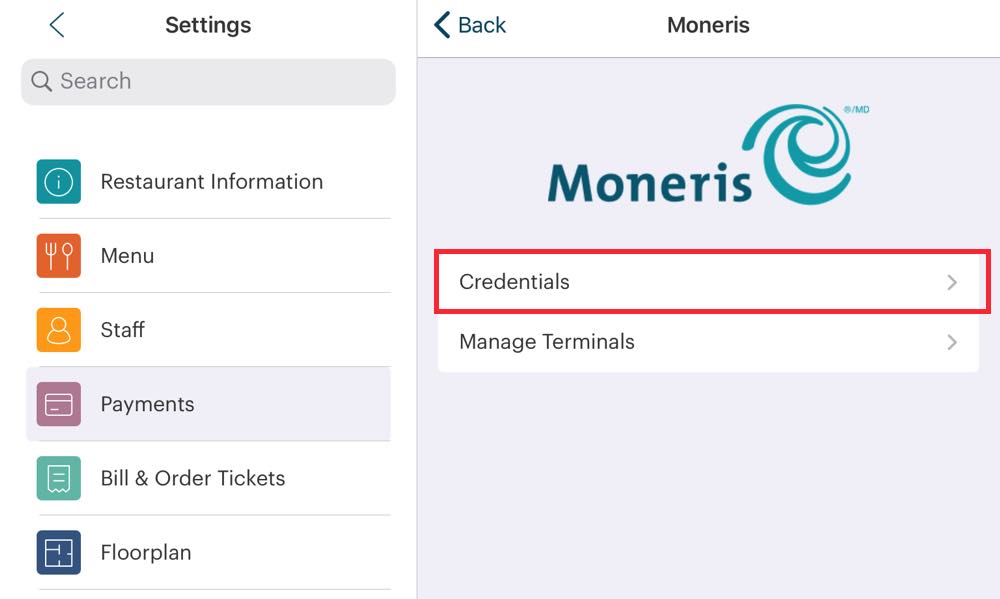 Setting Up Your Moneris Desk/5000 or V400C Payment Terminal