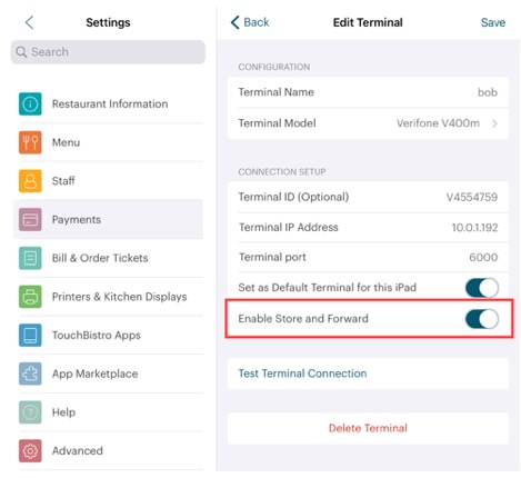 Setting Up and Using Store and Forward for Your Moneris Core Terminals