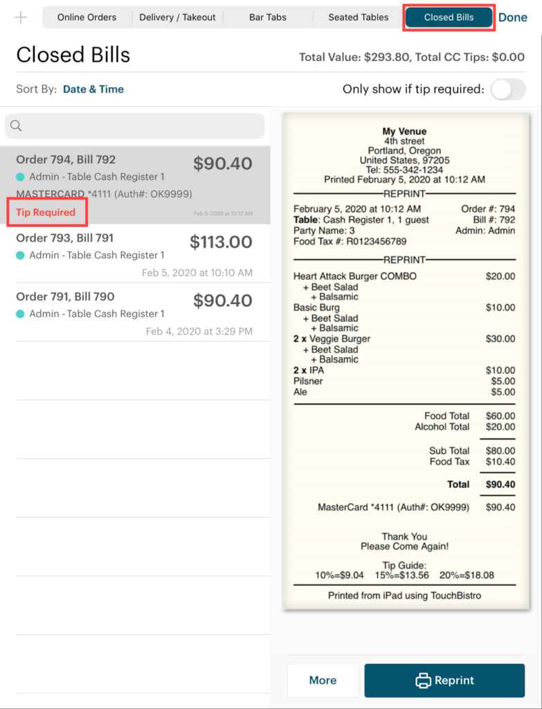 How Do I Reconcile Tips Written On Receipts?