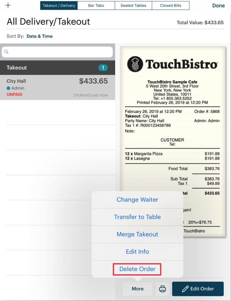 How To Take Deposits for Future Orders Using the Cloud-based platform