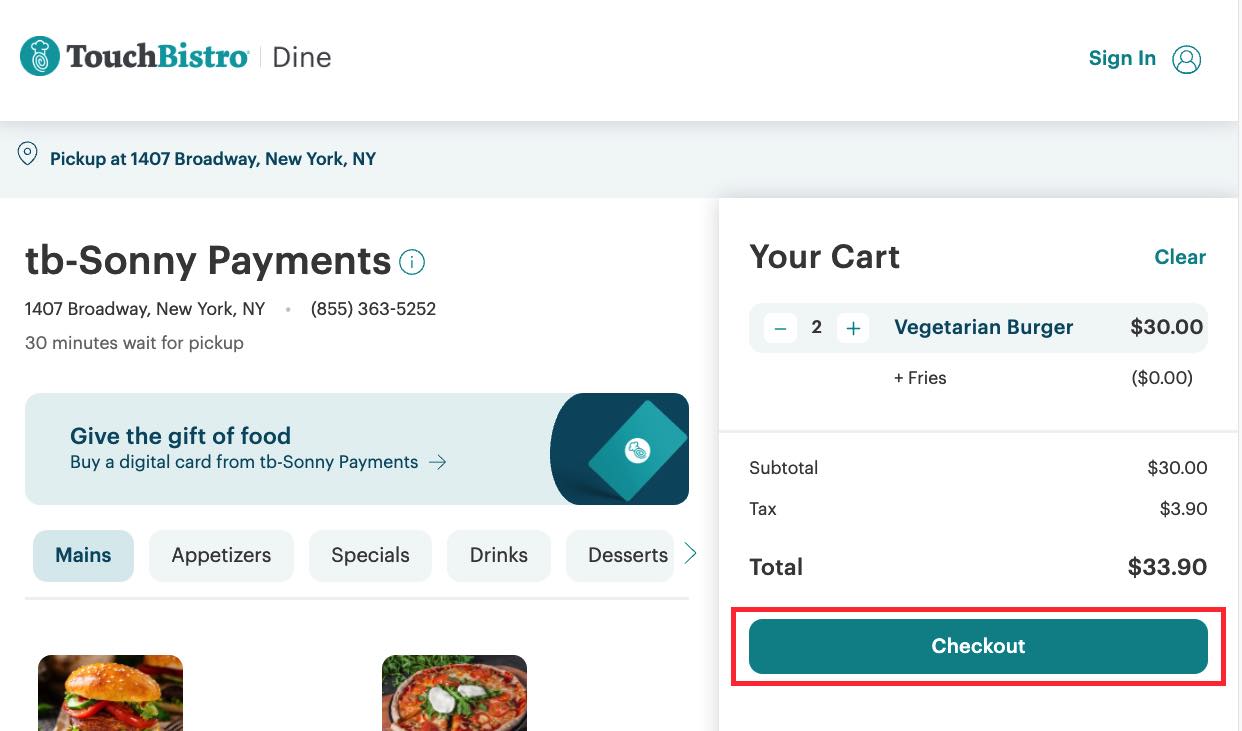 How to Create and Manage a Diner Account Via Online Ordering