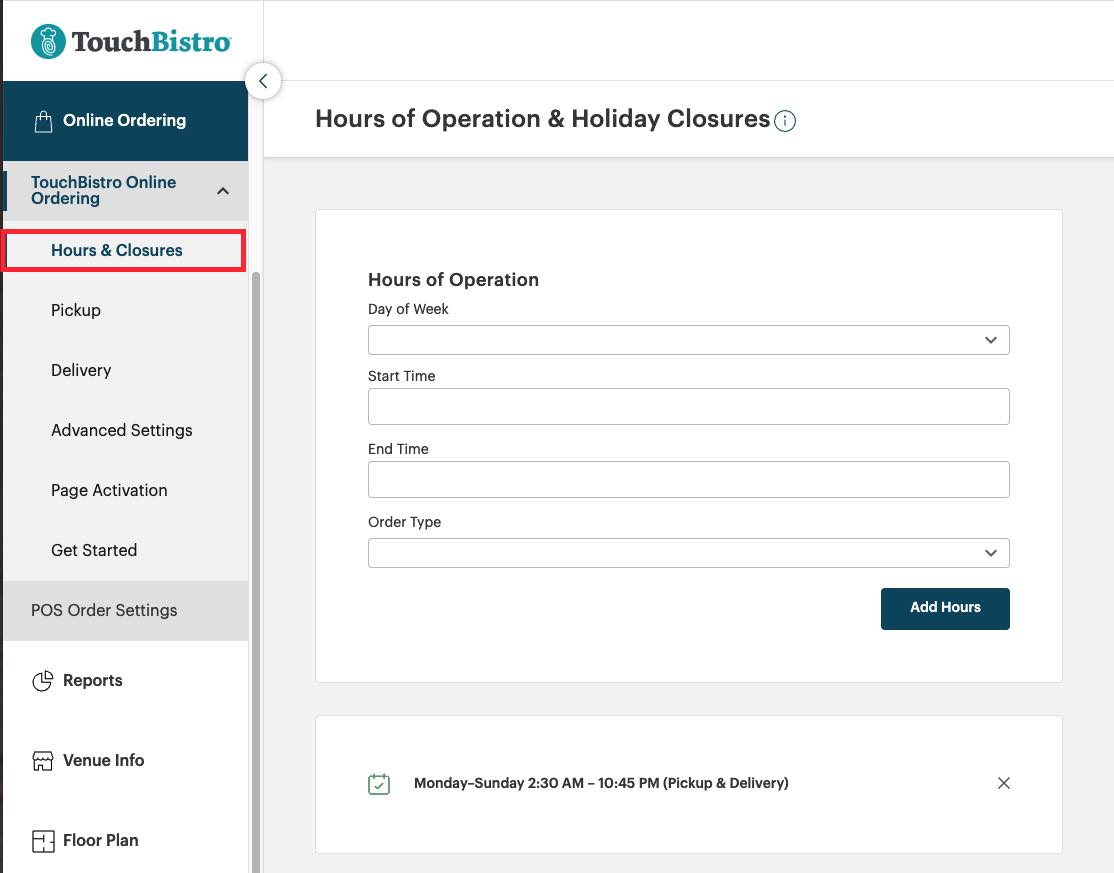 Step 1: How to Set Up Your Online Ordering Page