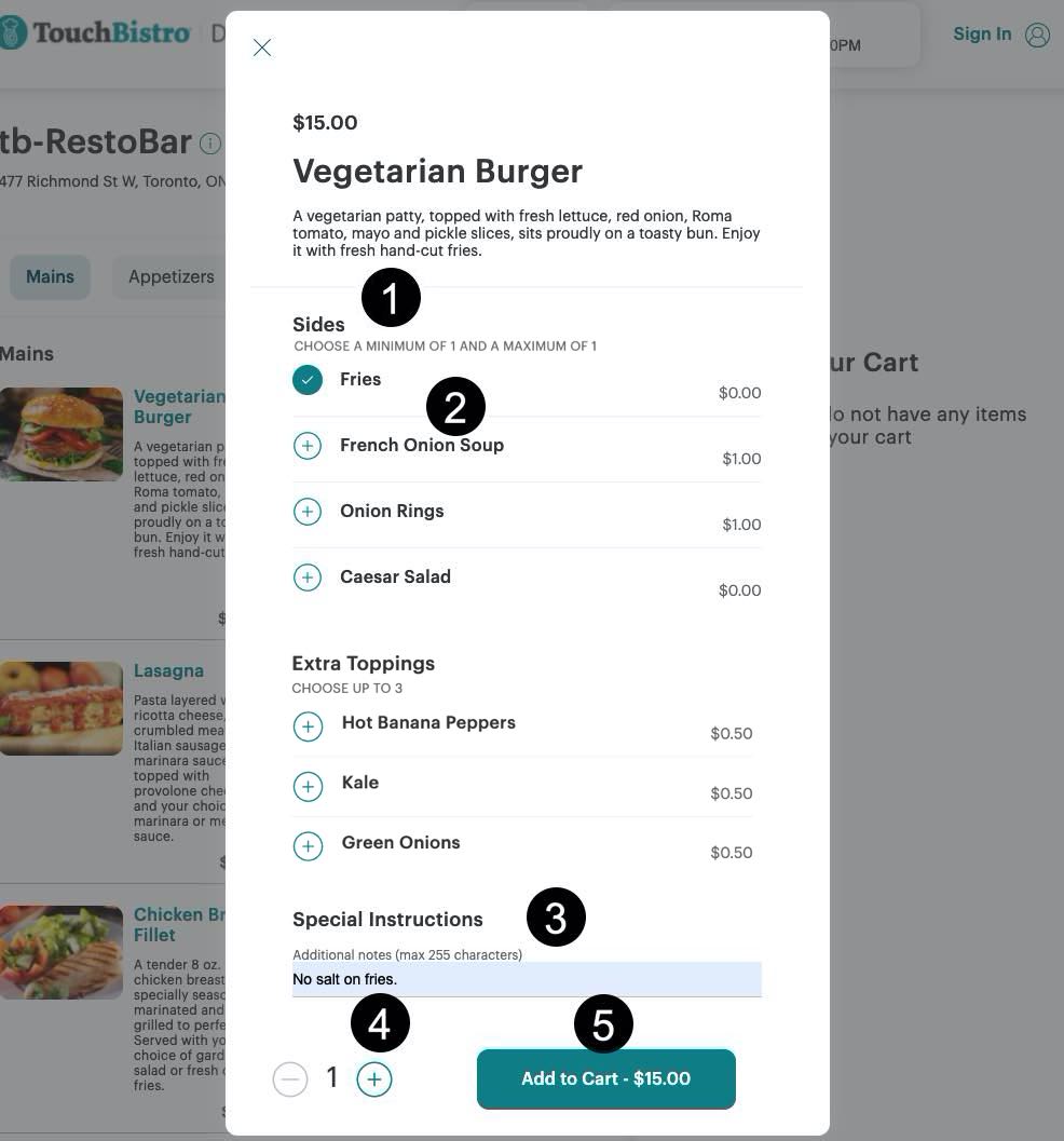 Understanding the Diner Online Ordering Experience
