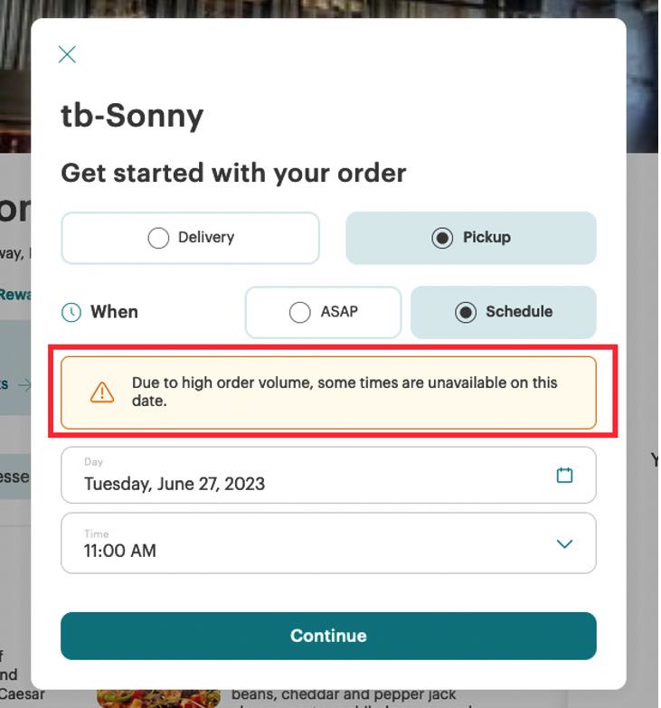 Understanding the Diner Online Ordering Experience